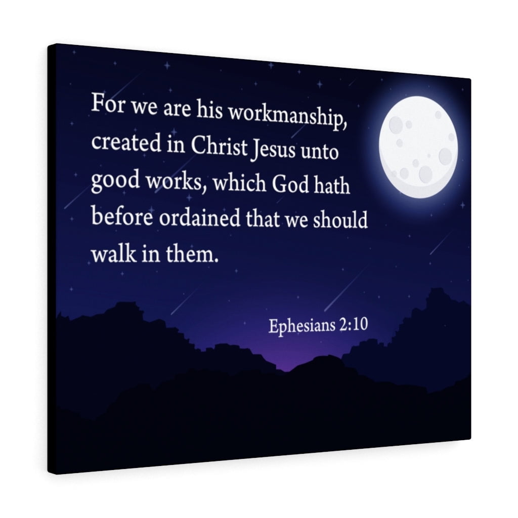 Scripture Walls For We Are His Workmanship Ephesians 2:10 Scripture ...