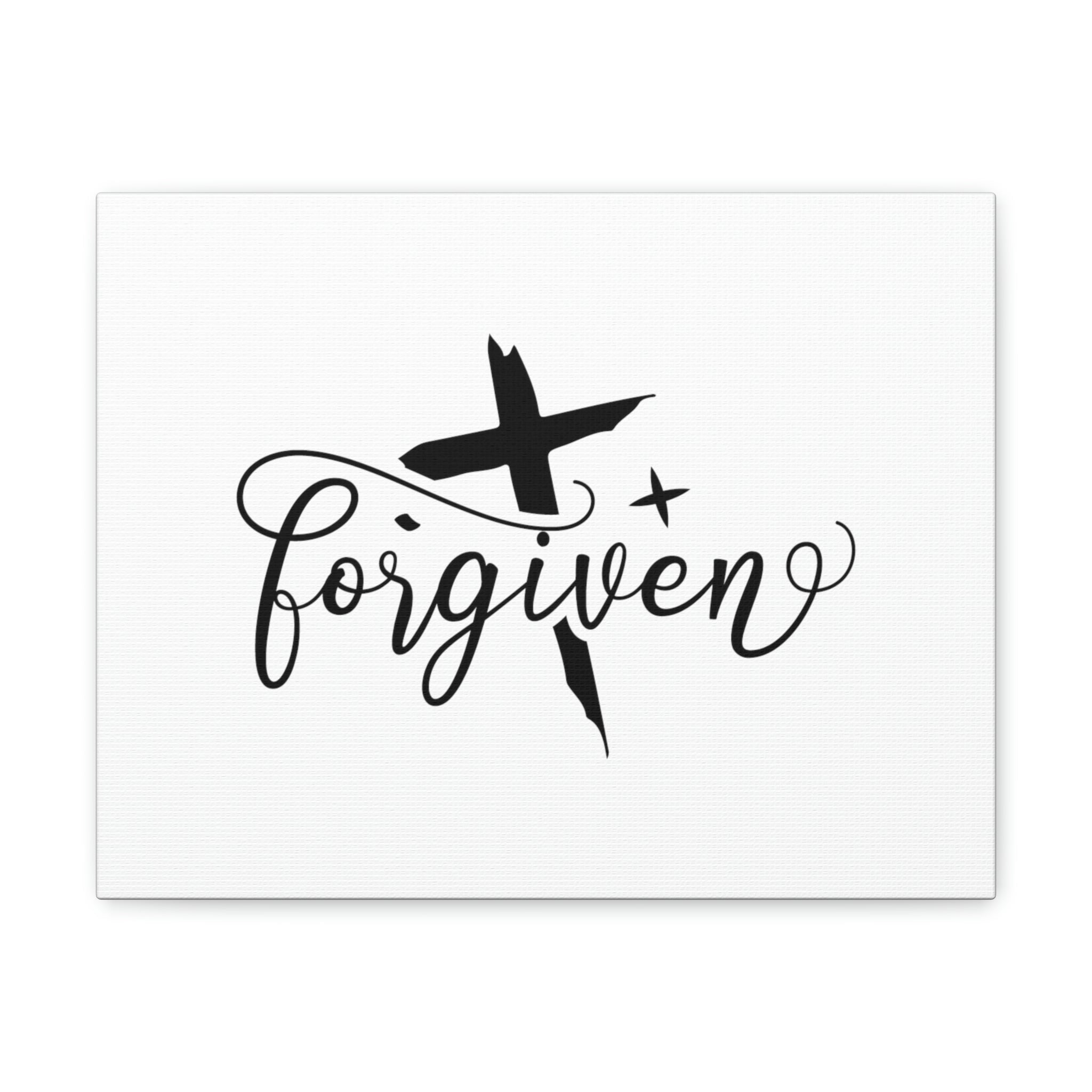 Scripture Walls Forgiven Ephesians 4:32 Cross And Star Christian Wall ...