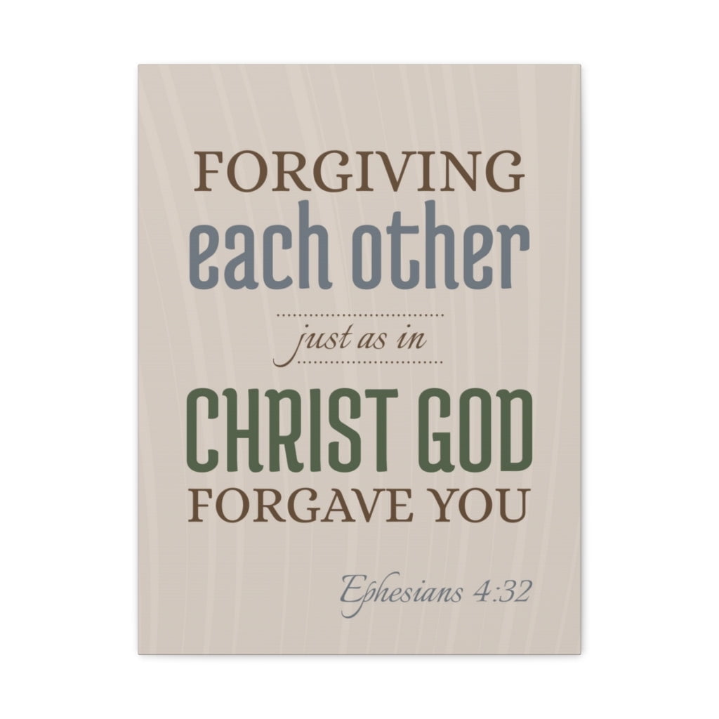 Scripture Walls Forgiving Each Other Ephesians 4:32 Christian Wall Art ...