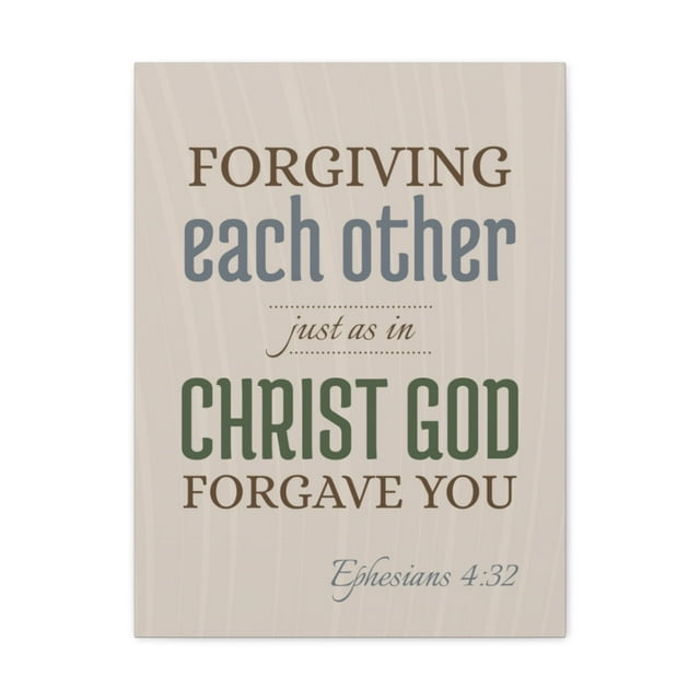 Scripture Walls Forgiving Each Other Ephesians 4:32 Christian Wall Art ...