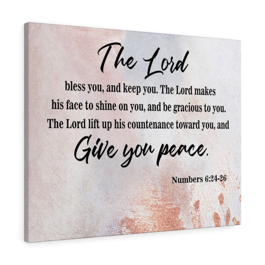 Scripture Walls Give Your Peace Numbers 6:24-26 Scripture Bible Verse ...