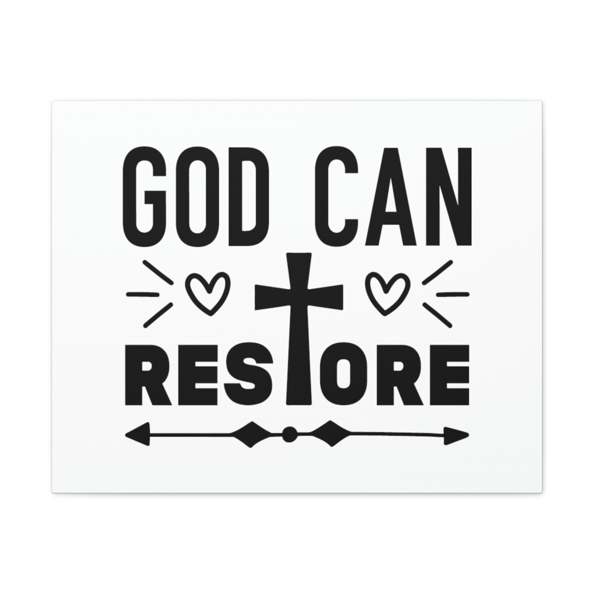 Scripture Walls God Can Restore 2 Corinthians 5:17 Christian Wall Art ...