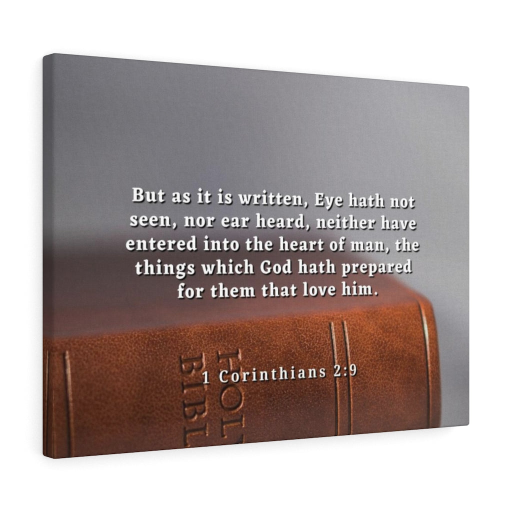 Scripture Walls God Hath Prepared 1 Corinthians Bible Verse Canvas ...