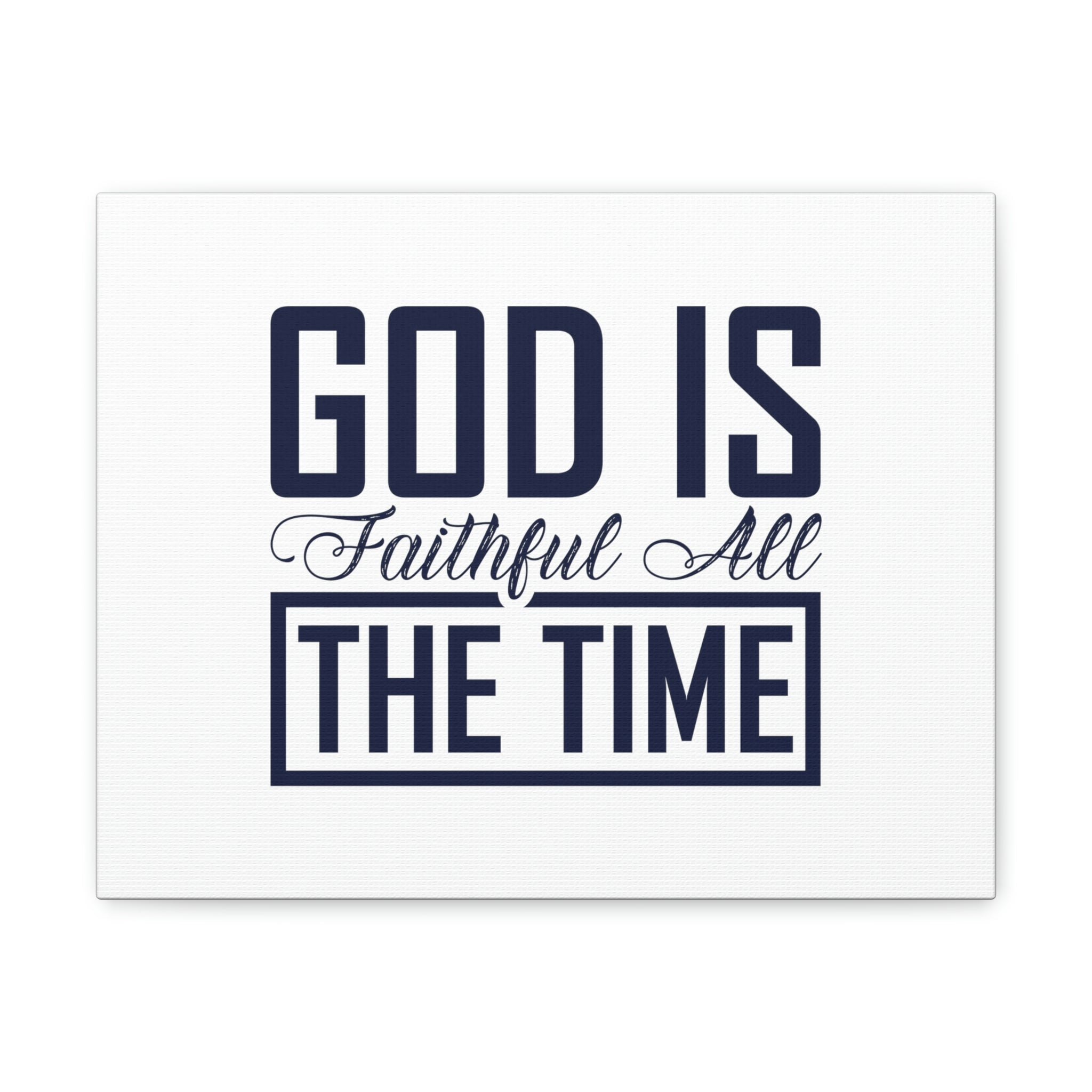 Scripture Walls God Is Faithful 1 Corinthians 1:9 Rectangle Christian ...