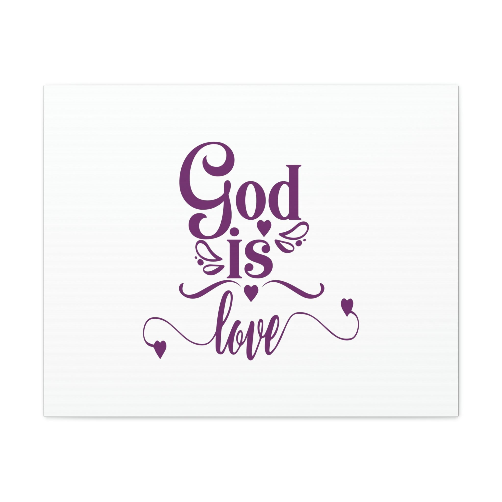 Scripture Walls 1 John 4:8 God Is Love Bible Verse Canvas Christian ...