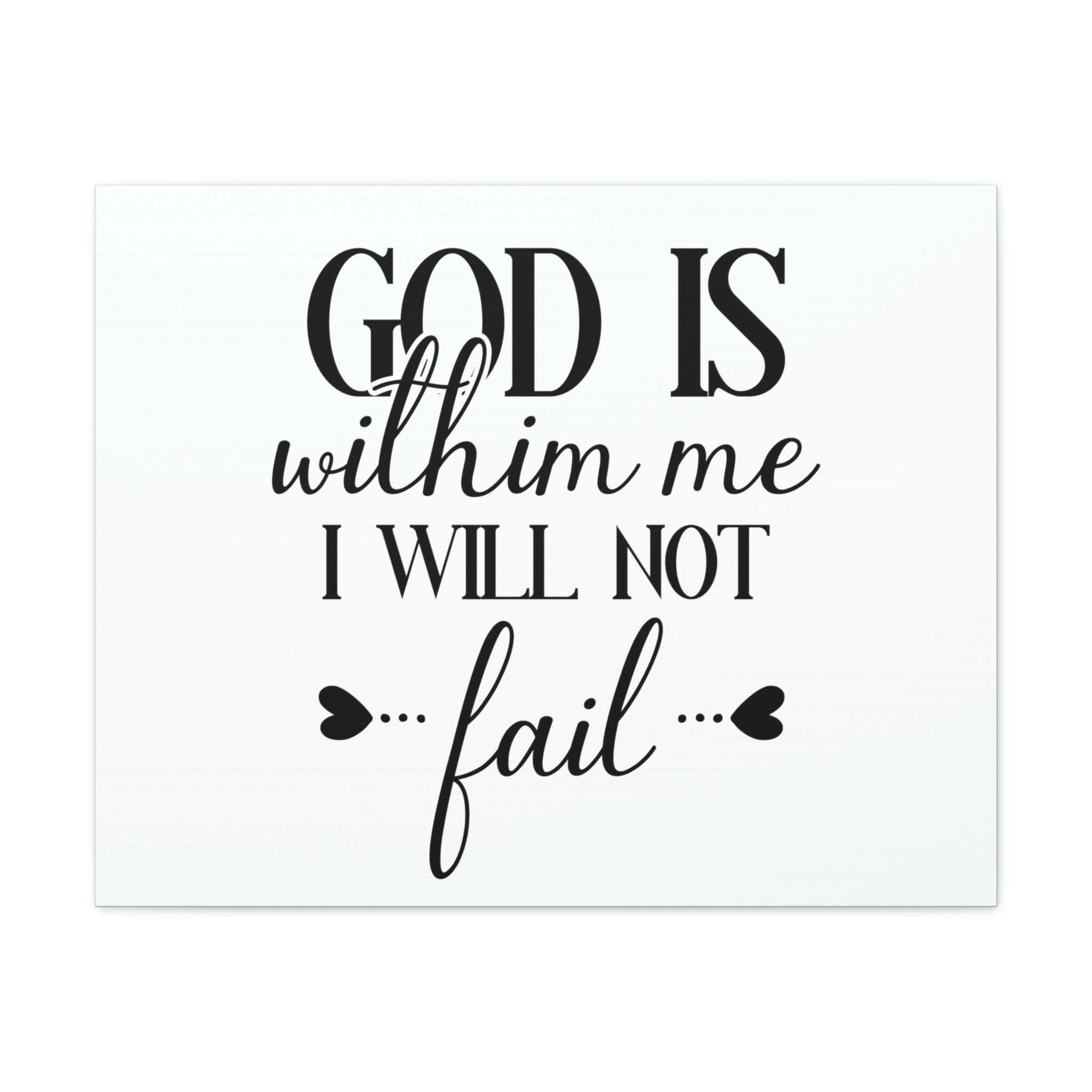 Scripture Walls God Is Within Me I Will Not Fail 2 Timothy 2:13 Hearts ...