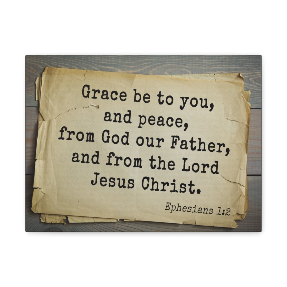 Scripture Walls God Our Father Ephesians 1:2 Bible Verse Canvas ...
