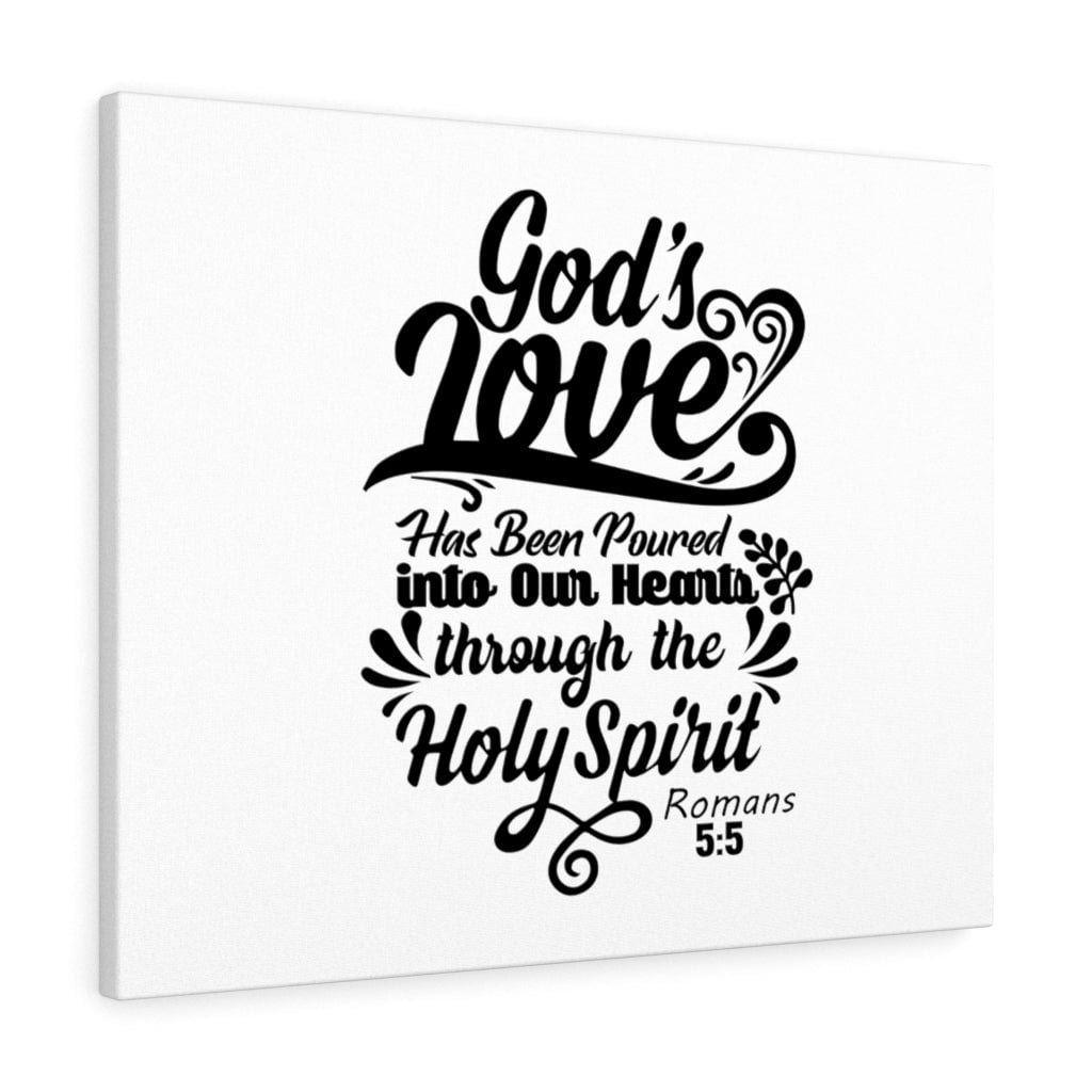 Scripture Walls God's Love Into Our Hearts Romans 5:5 Bible Verse ...