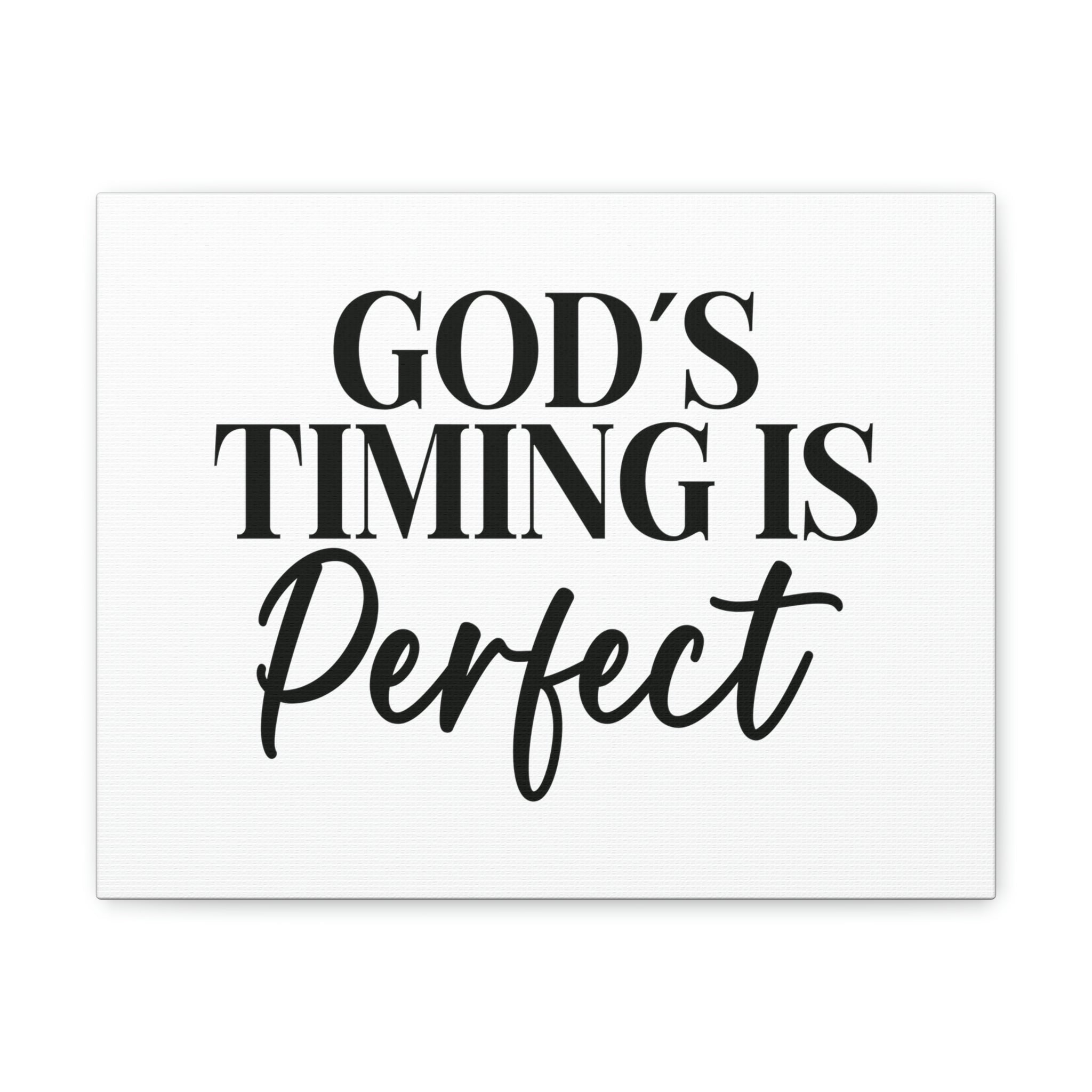 Scripture Walls God's Timing Is Perfect Ecclesiastes 3:1 Christian Wall ...