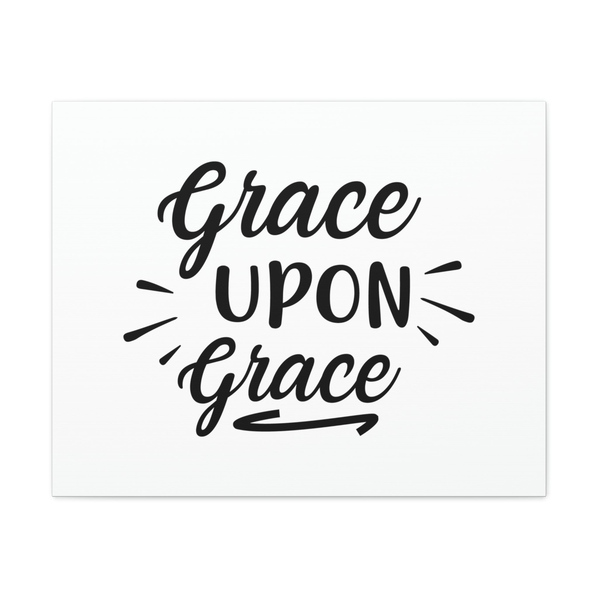 Scripture Walls Grace Upon Grace Acts 15:11 Christian Wall Art Print ...