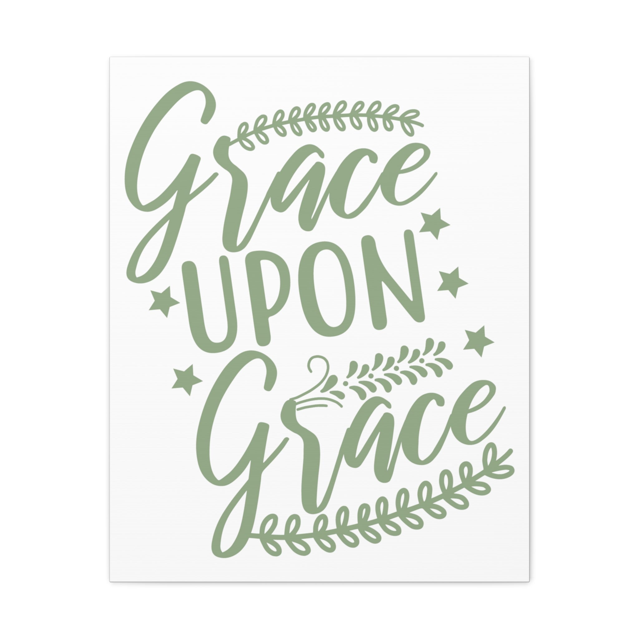 Scripture Walls Grace Upon Grace Ephesians 2:8 Christian Wall Art Print ...