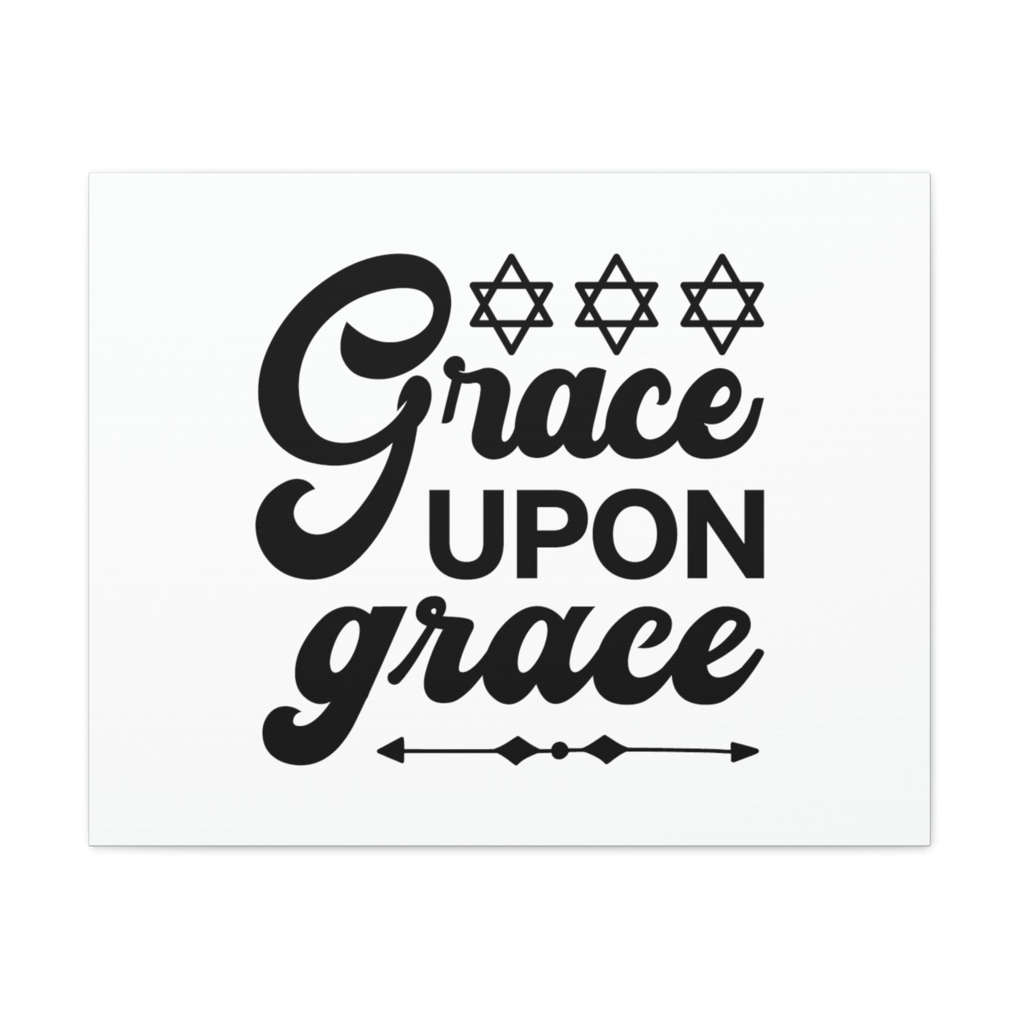 Scripture Walls Grace Upon Grace Hebrews 4:16 Christian Wall Art Bible ...