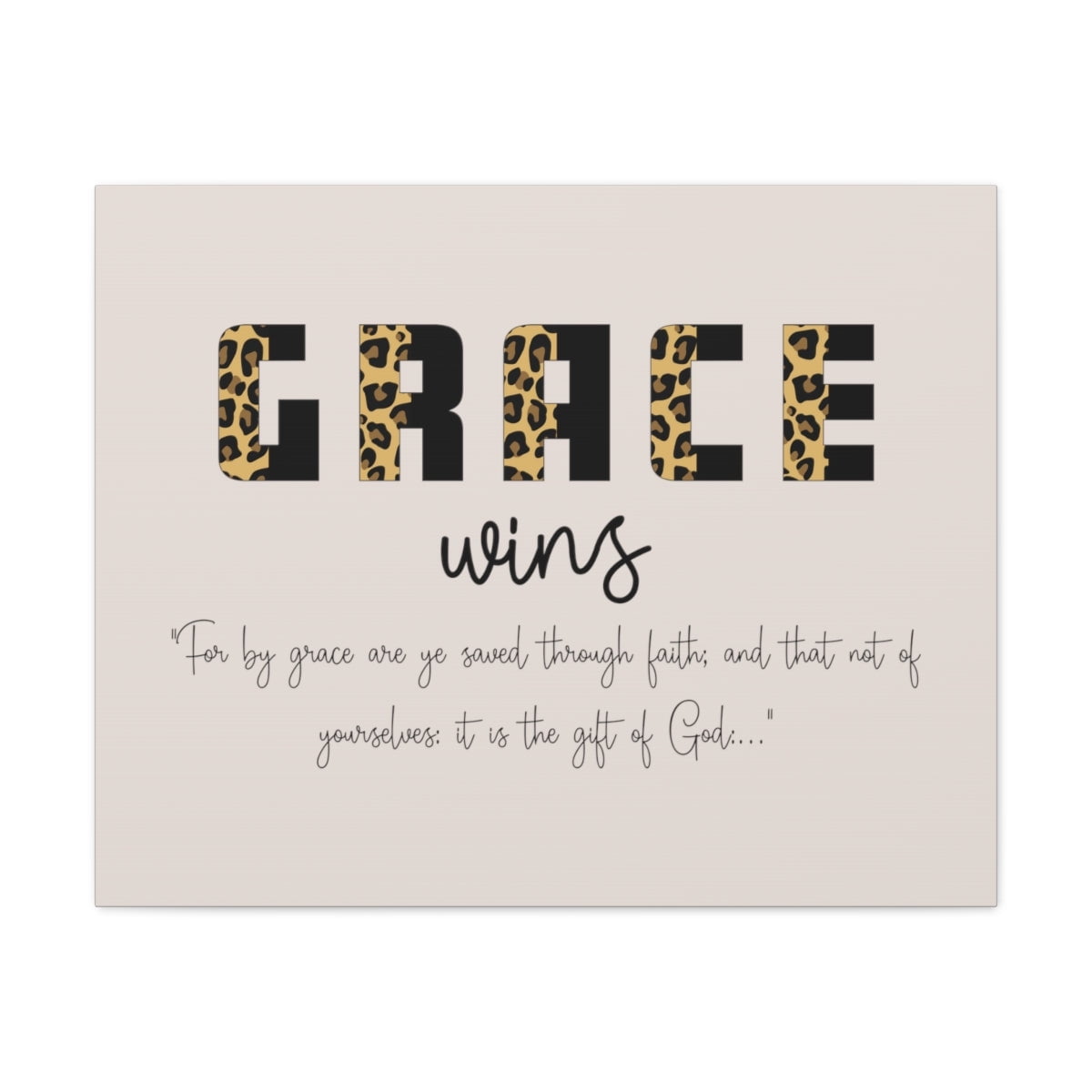 Scripture Walls Grace Wins Cougar 1 Peter 5:10 Bible Canvas Christian ...