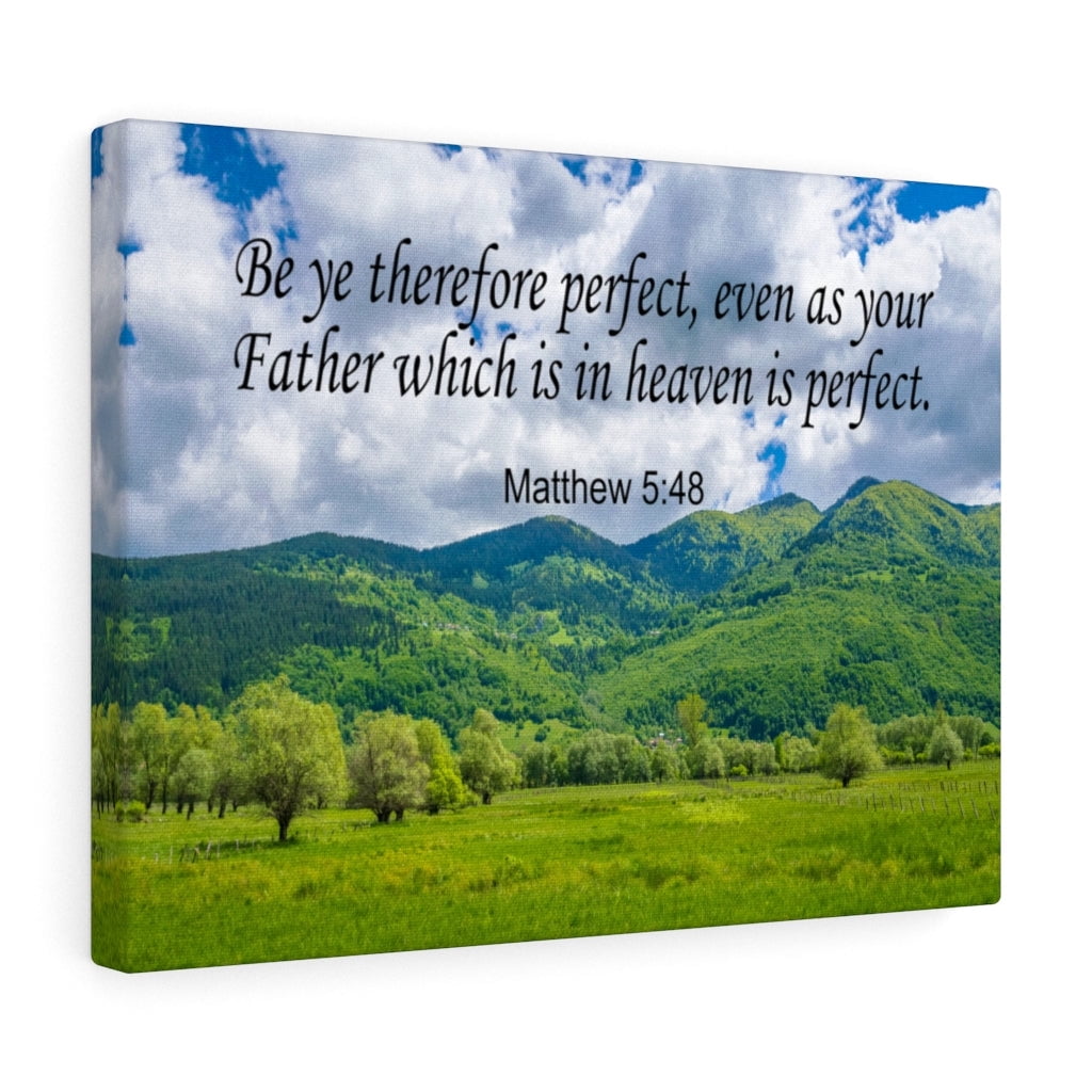 Scripture Walls Heaven is Perfect Matthew 5:48 Christian Wall Art Print ...