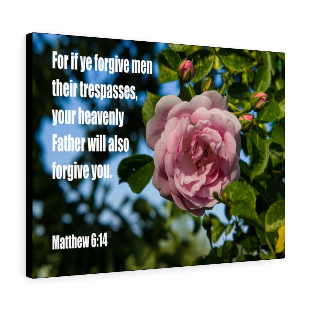 Scripture Walls Heavenly Father Forgive You Matthew 6:14 Bible Verse ...