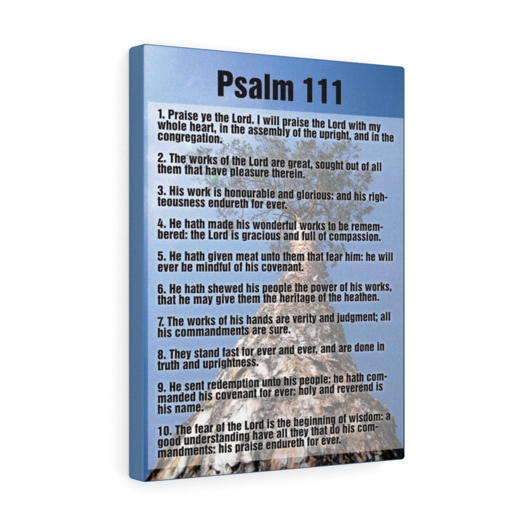 Scripture Walls Psalm 111 Chapter Blue Goodness Endures Forever Bible ...