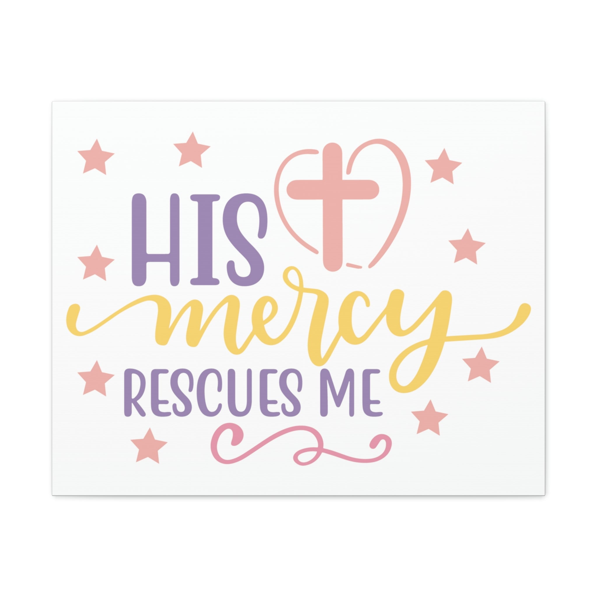 Scripture Walls His Mercy Rescues Deuteronomy 32:36 Christian Wall Art ...