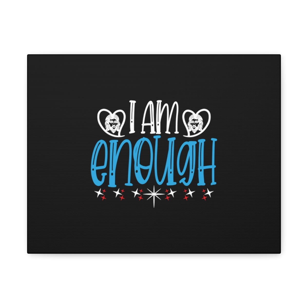 Scripture Walls I Am Enough Blue 2 Corinthians 12:9 Christian Wall Art ...