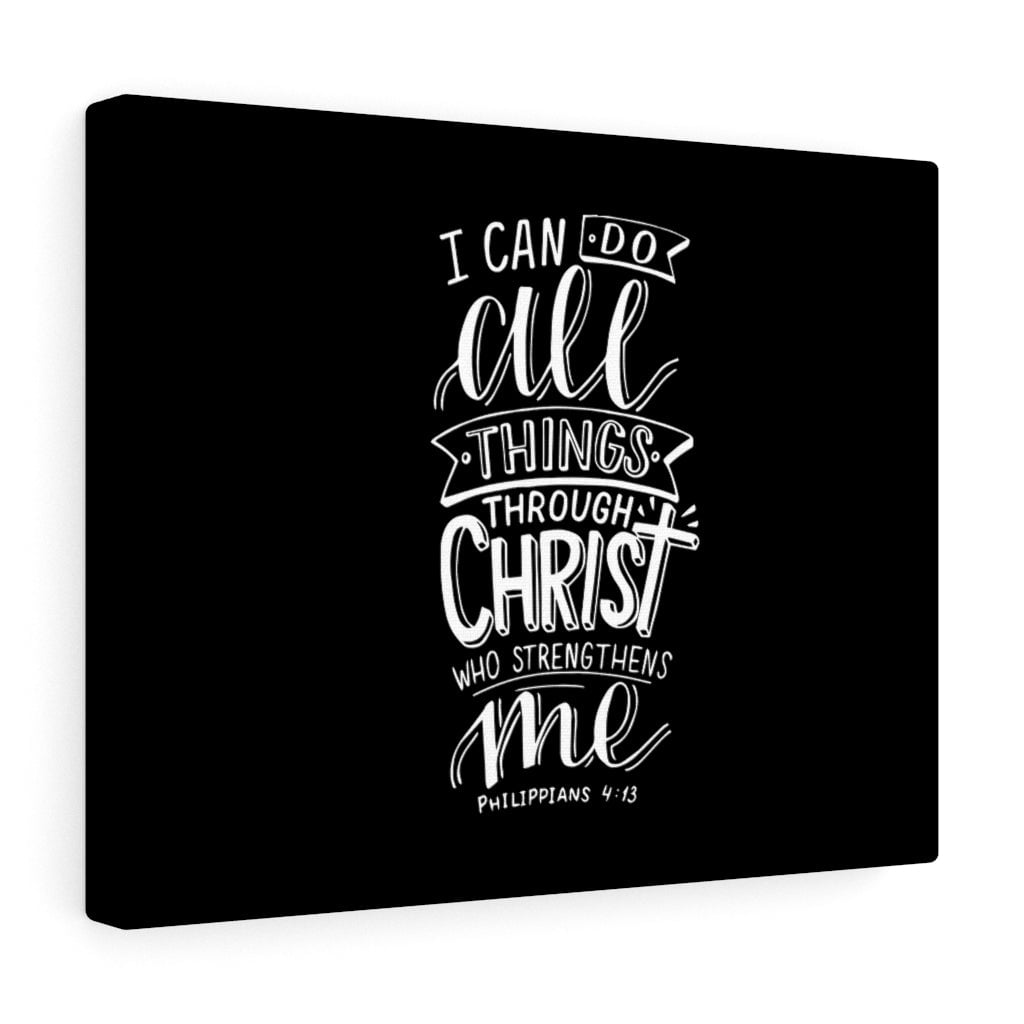 Scripture Walls I Can Do All Things Philippians 4:13 White Bible Verse ...