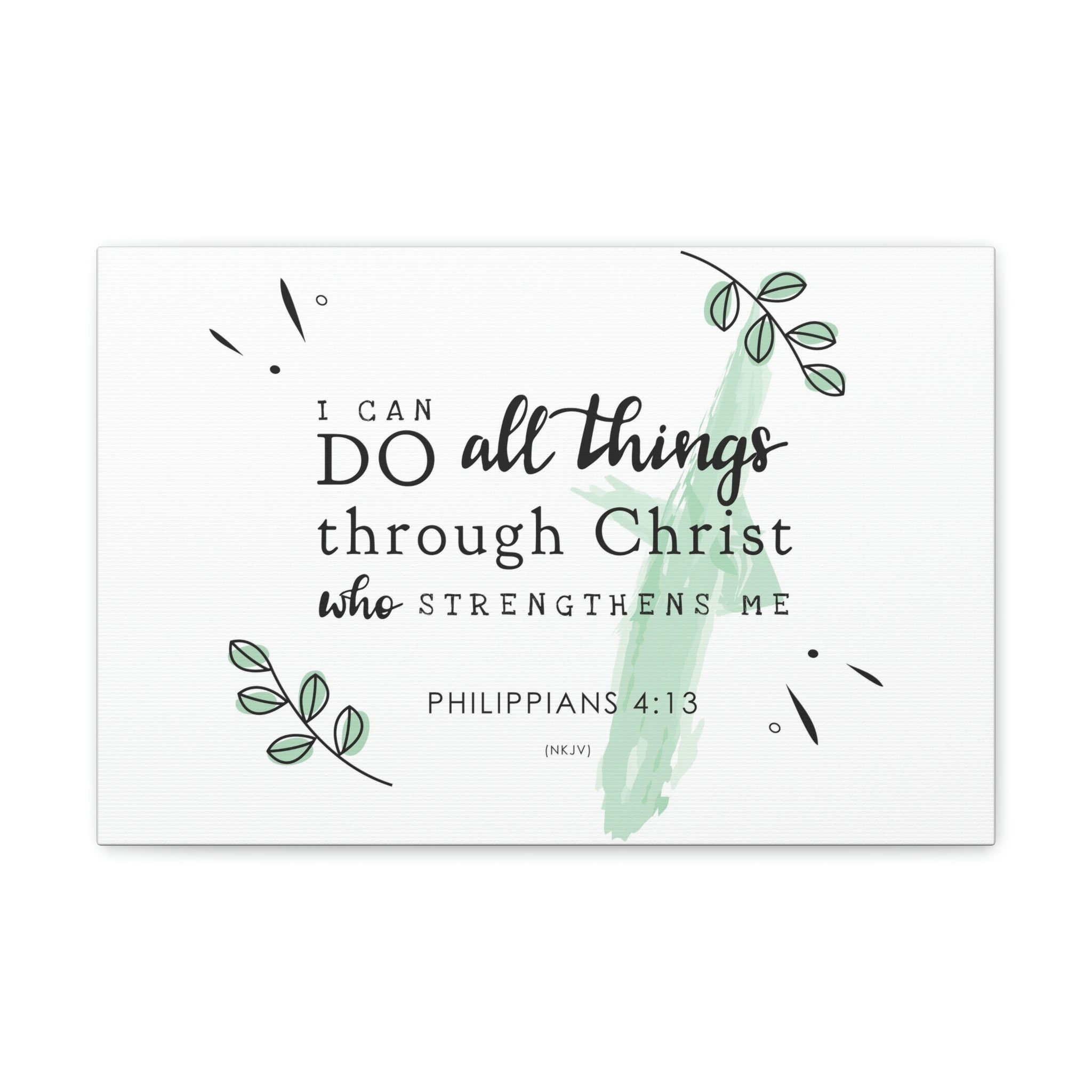 Scripture Walls I Can Do All Things Through Christ Philippians 4:13 ...