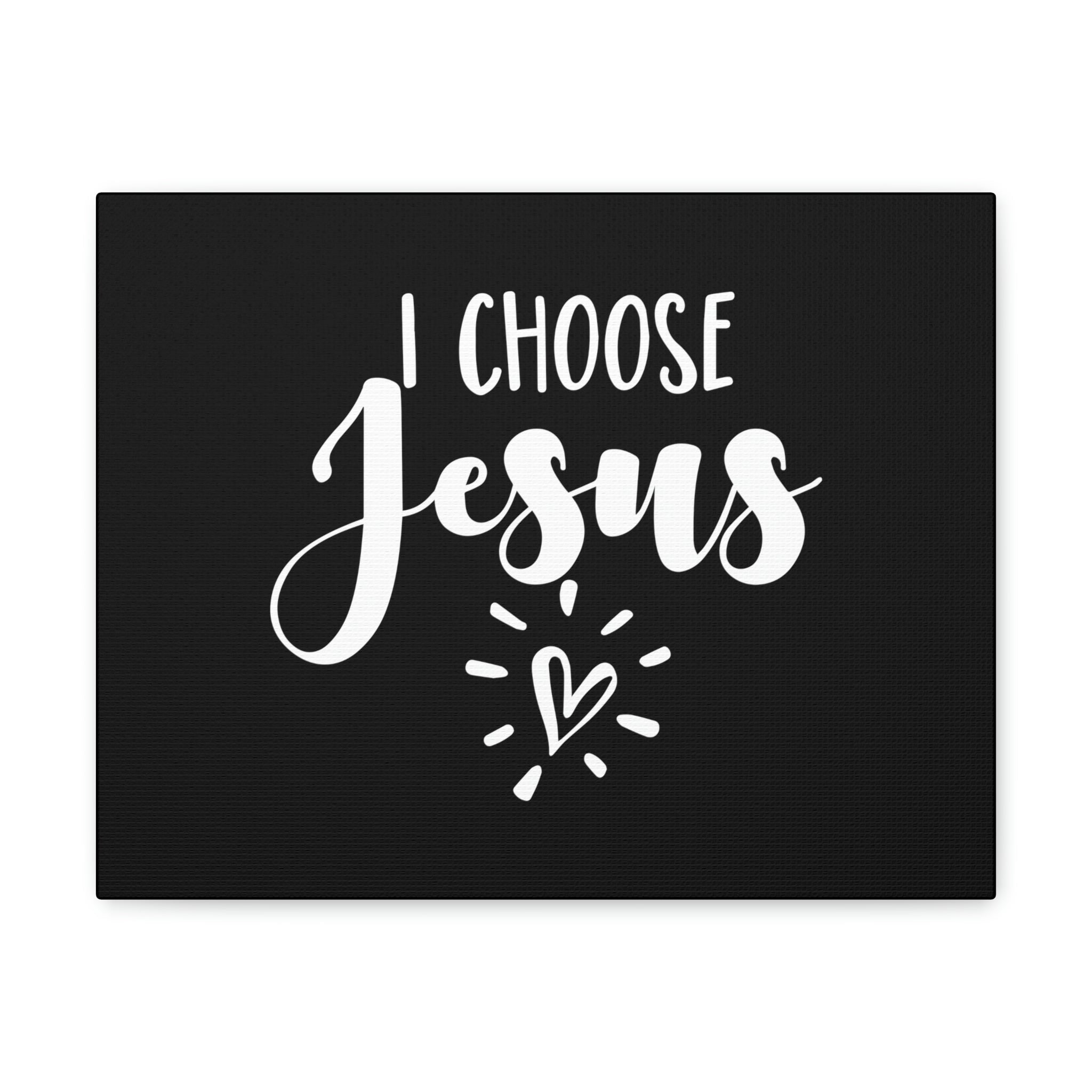 Scripture Walls I Choose Jesus 1 Timothy 2:5 Heart Christian Wall Art ...
