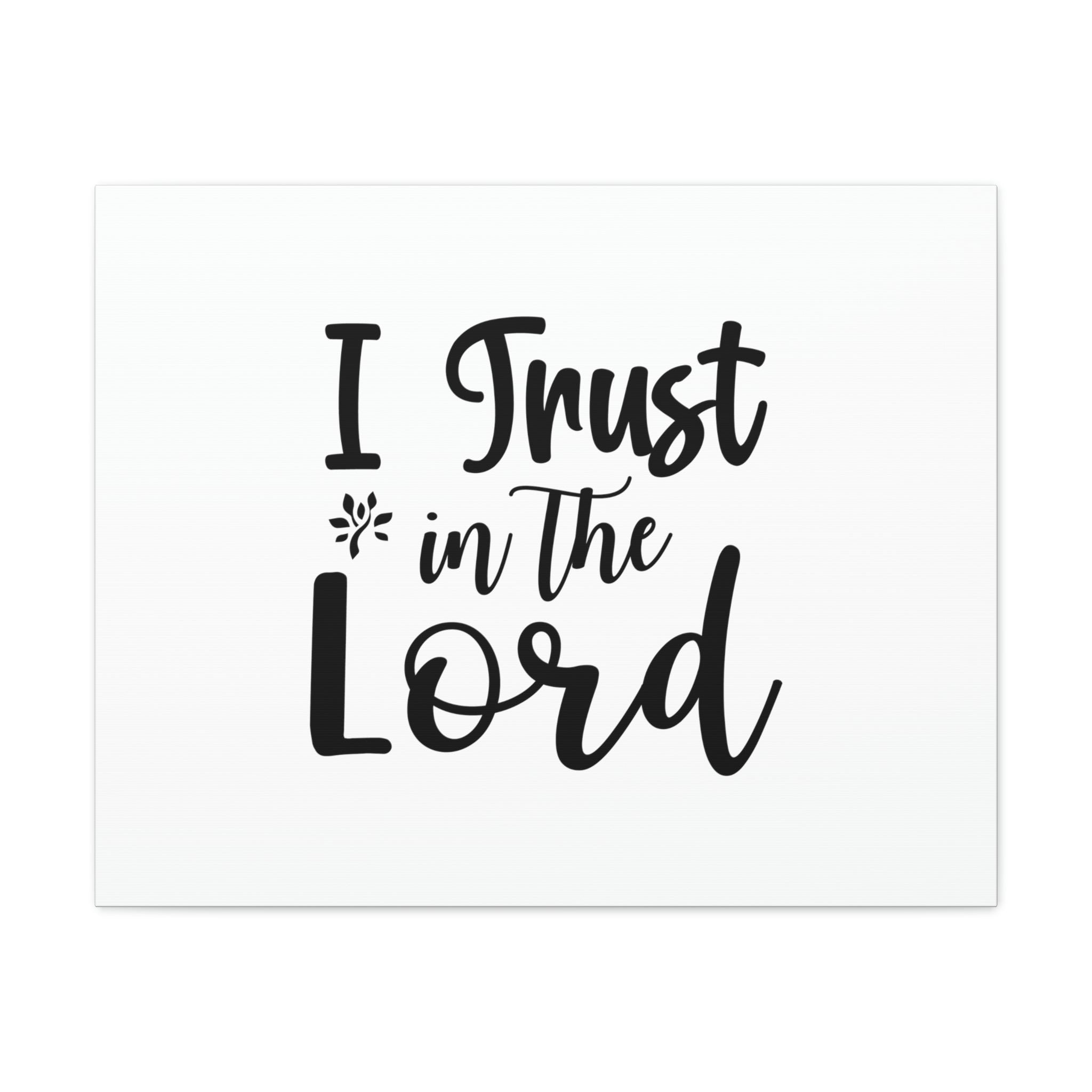 Scripture Walls I Trust In The Lord Proverbs 3:5 Christian Wall Art ...