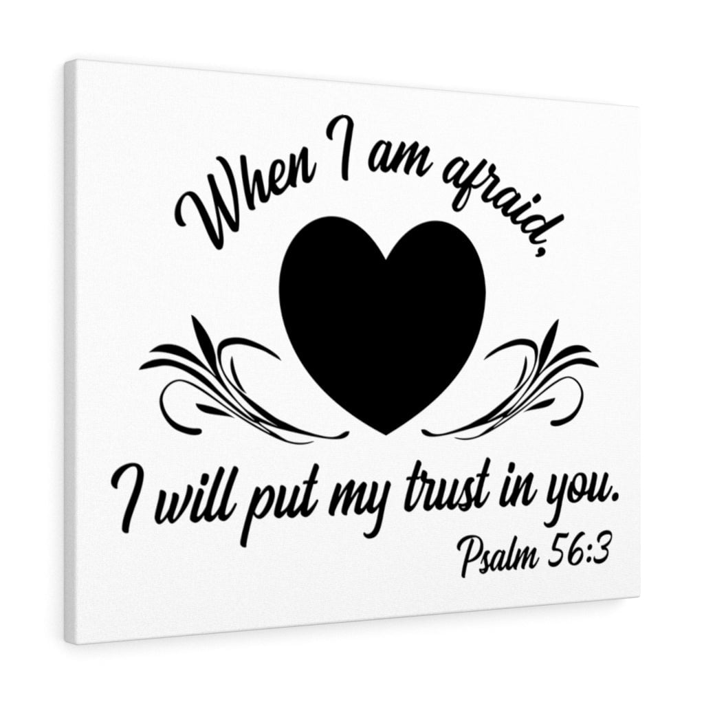 Scripture Walls Psalm 56:3 I Will Put My Trust In You Bible Verse ...