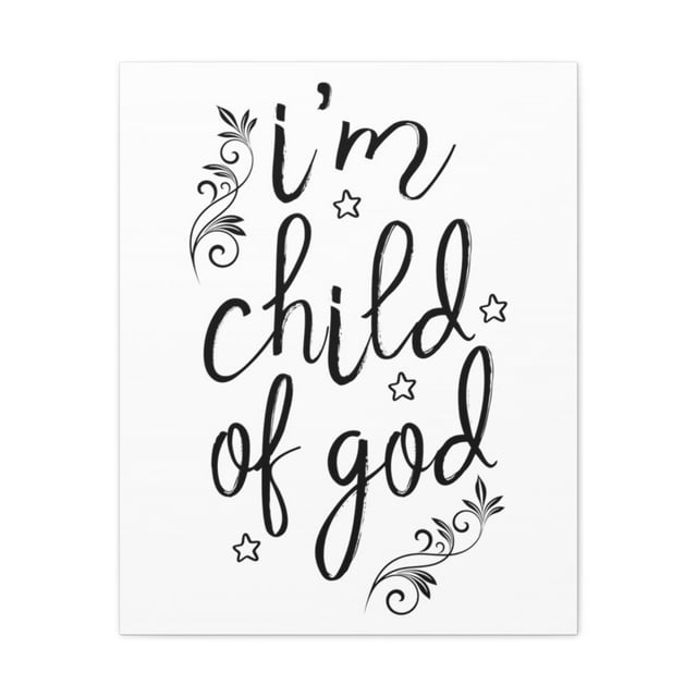 Scripture Walls I'm Child Of God Proverbs 22:6 Christian Wall Art Print ...
