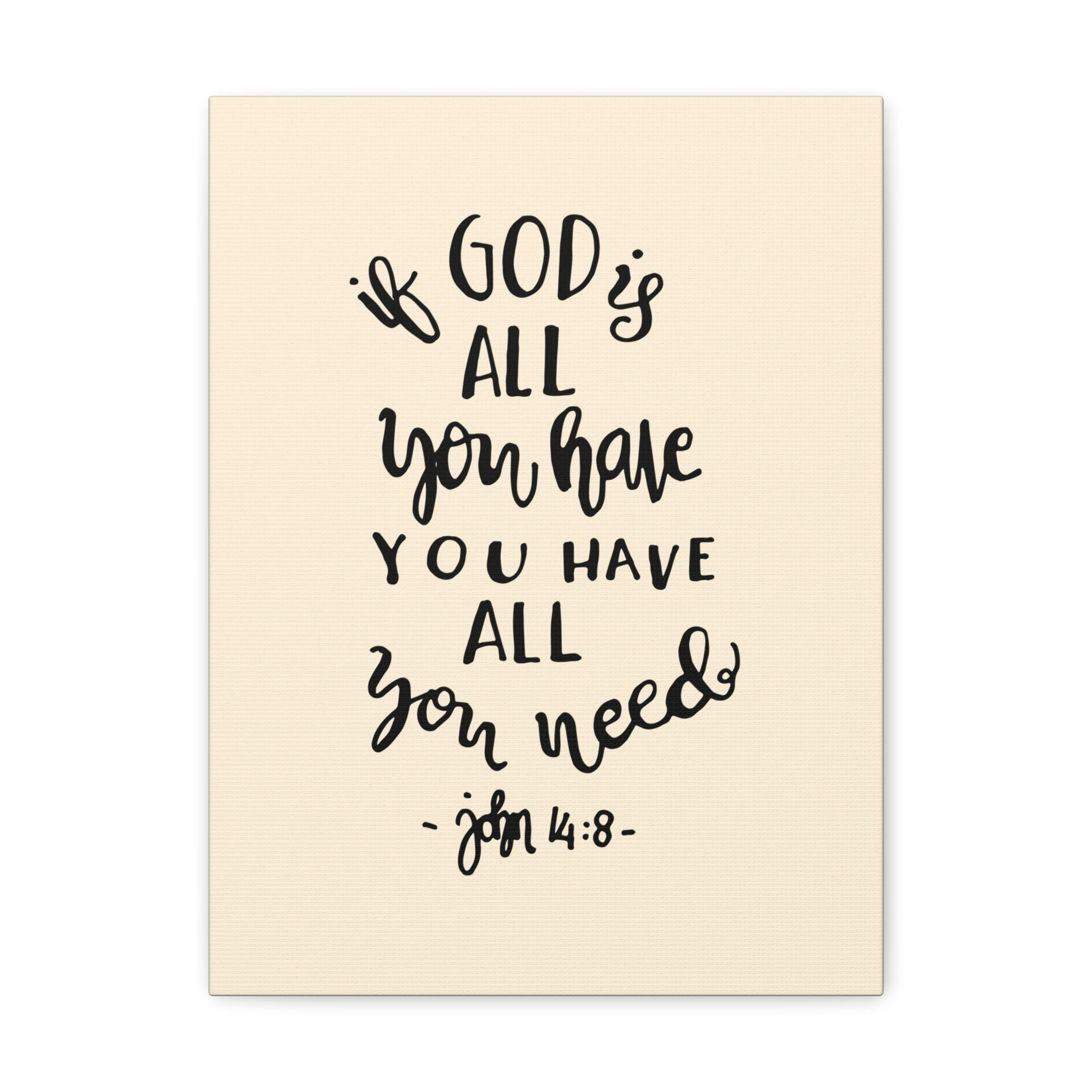Scripture Walls If God Is All You Have John 14:8 Christian Wall Art ...