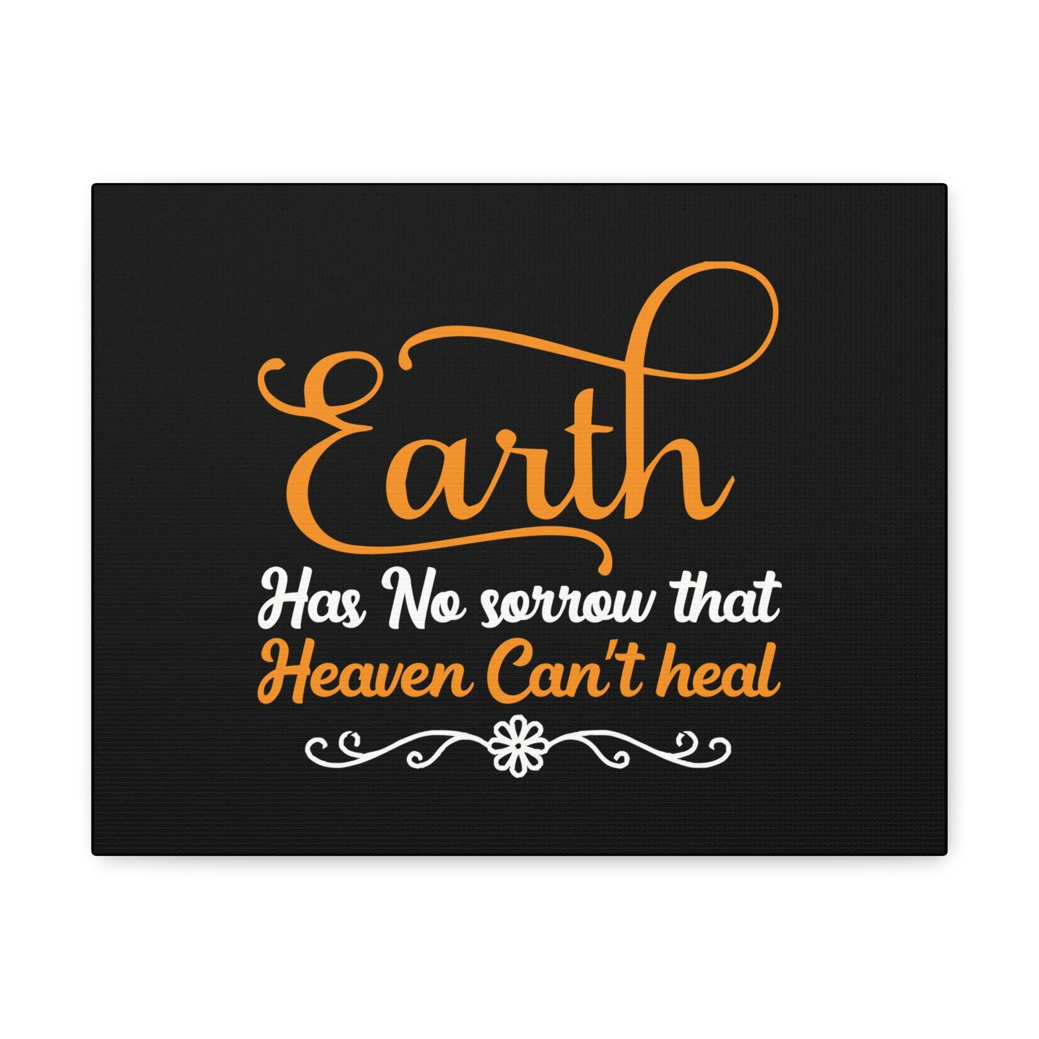 Scripture Walls Isaiah 35:10 Earth Has No Sorrow Orange Bible Verse ...