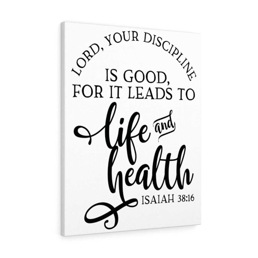 Scripture Walls Isaiah 38:16 Life And Health Bible Verse Canvas ...