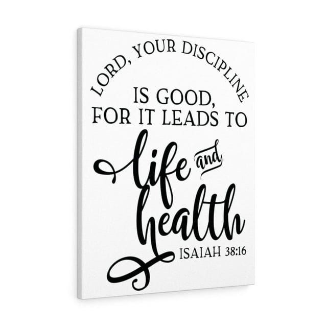 Scripture Walls Isaiah 38:16 Life And Health Bible Verse Canvas ...