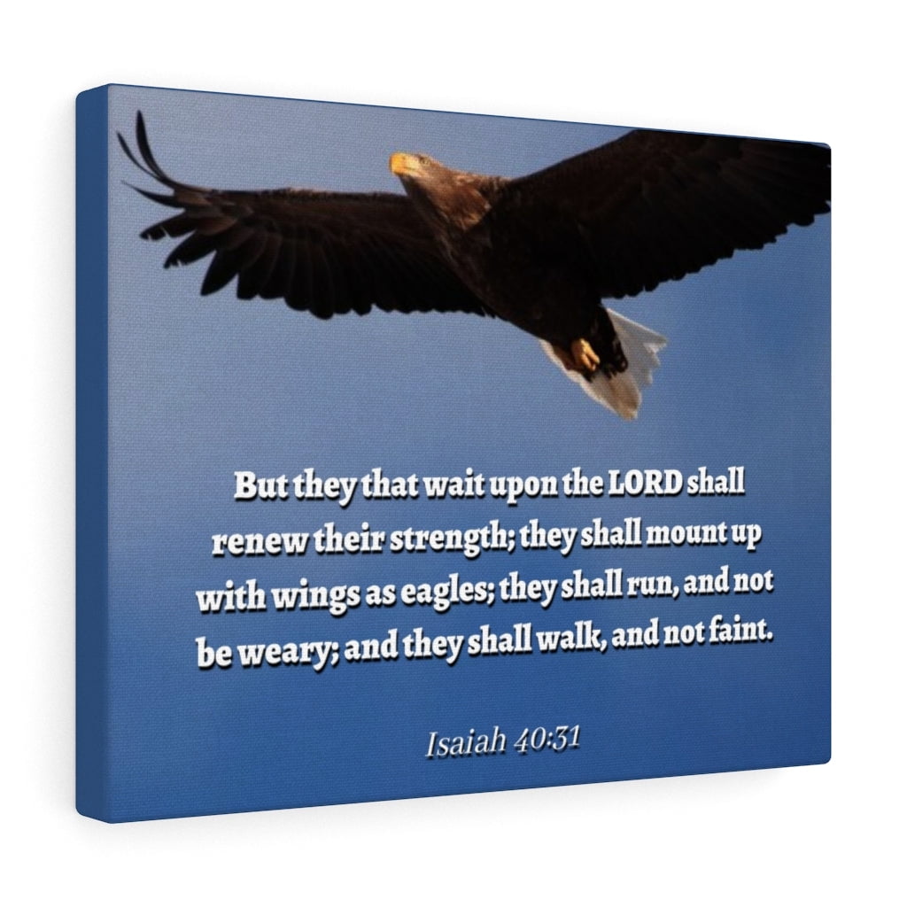 Scripture Walls Isaiah 40:31 Lord Renew Bible Verse Canvas Christian ...
