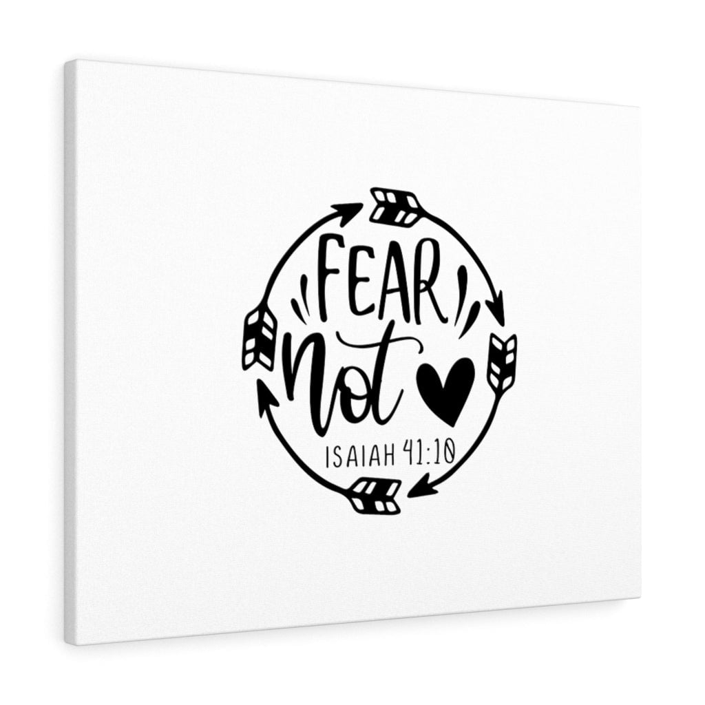Scripture Walls Isaiah 41:10 Fear Not Heart Bible Verse Canvas ...