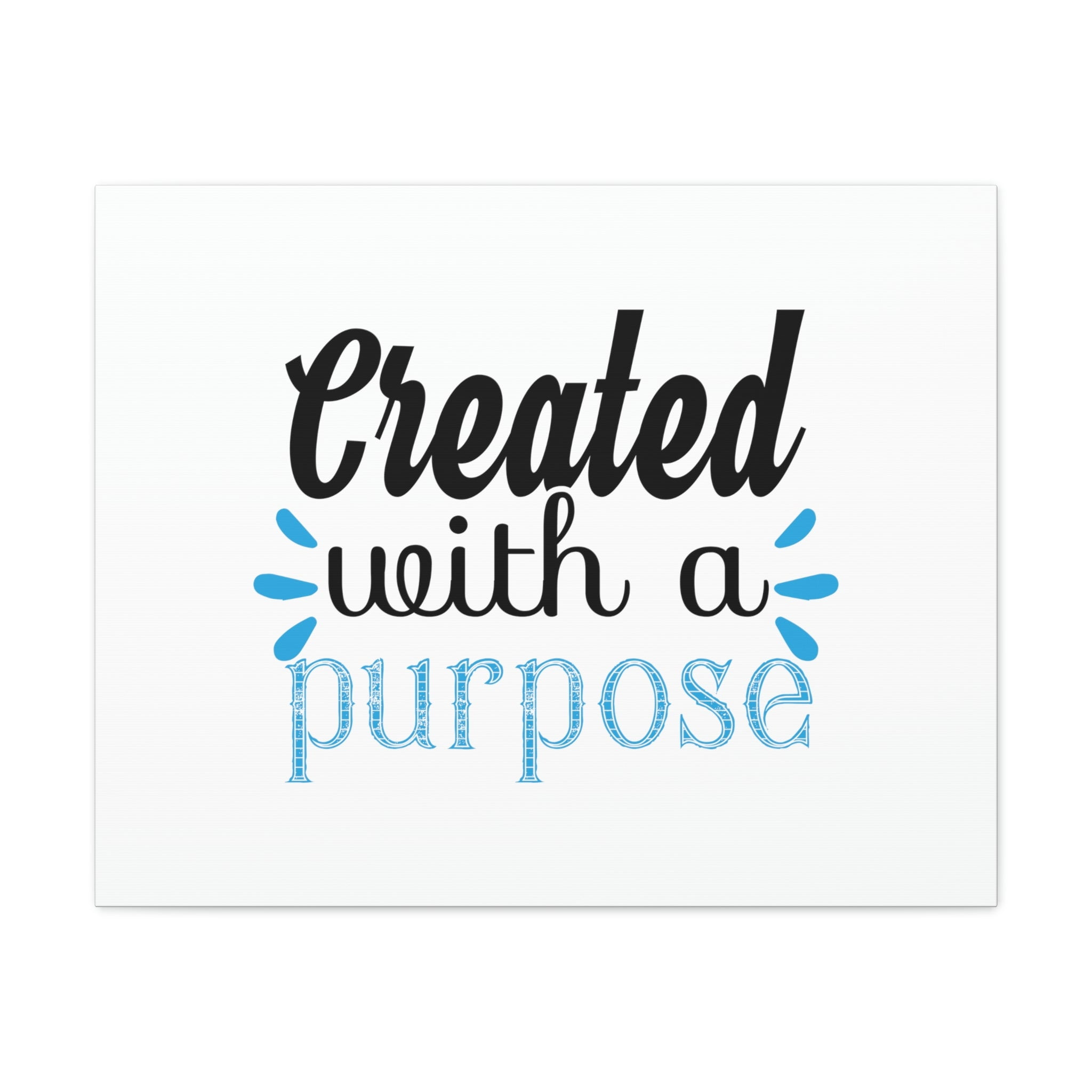 Scripture Walls Isaiah 45:18 Created With A Purpose Bible Verse Canvas ...