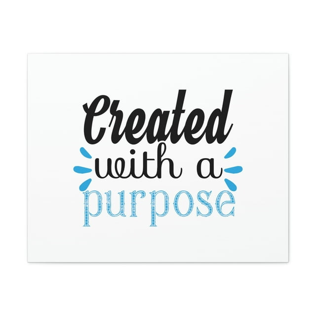 Scripture Walls Isaiah 45:18 Created With A Purpose Bible Verse Canvas ...