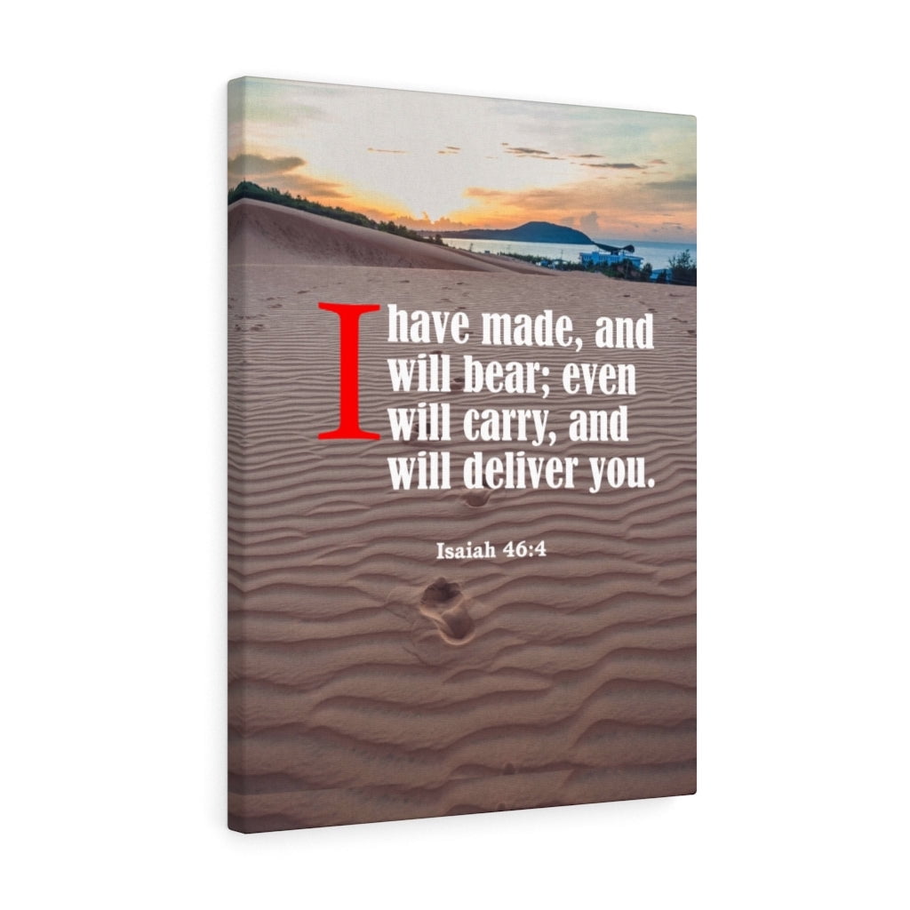 Scripture Walls Isaiah 46:4 Lord Will Carry You Bible Verse Canvas ...