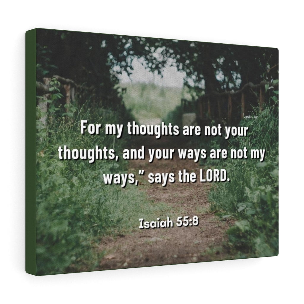 Scripture Walls Isaiah 55:8 Saith The Lord Bible Verse Canvas Christian ...