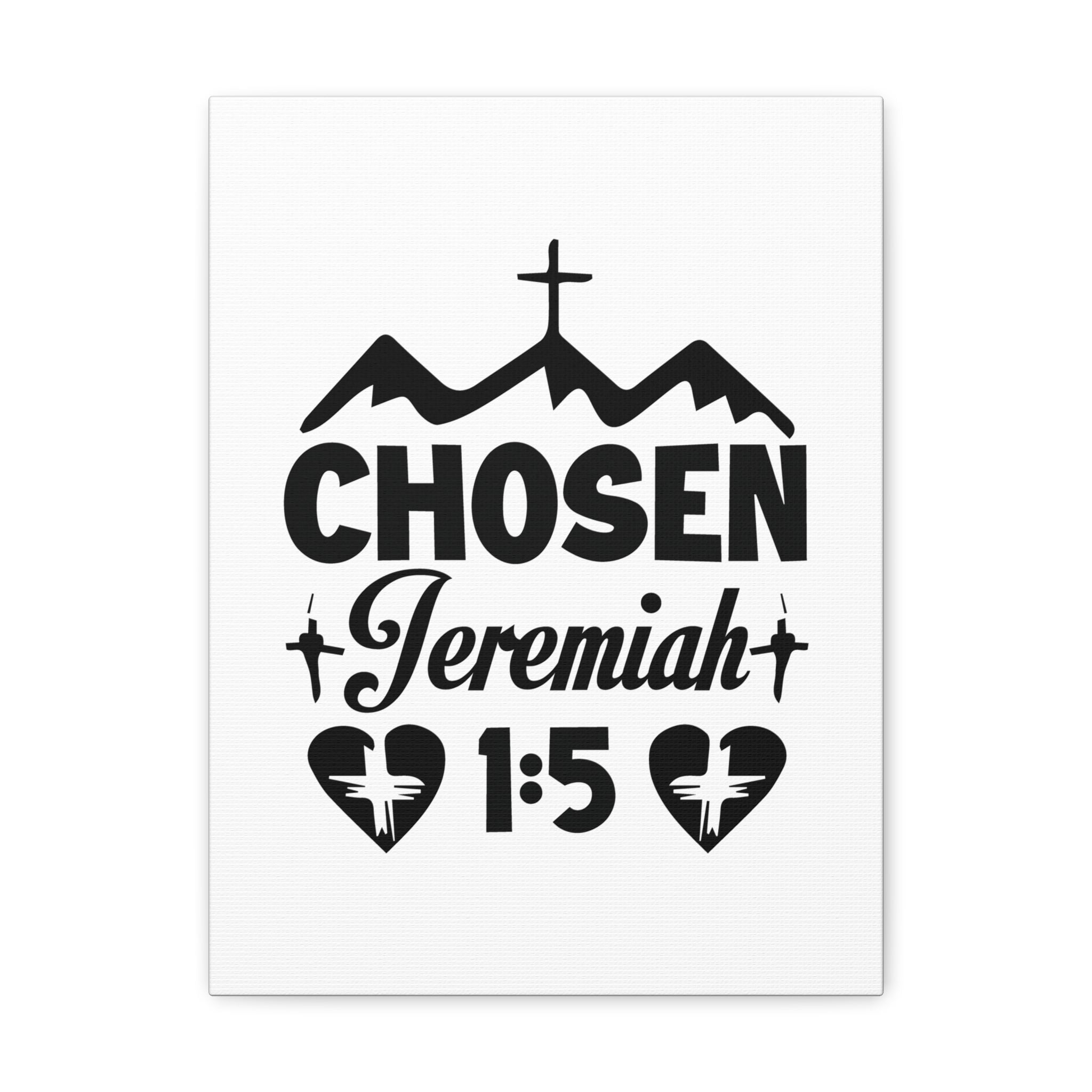 Scripture Walls Jeremiah 1:5 Chosen Bible Verse Canvas Christian Wall ...