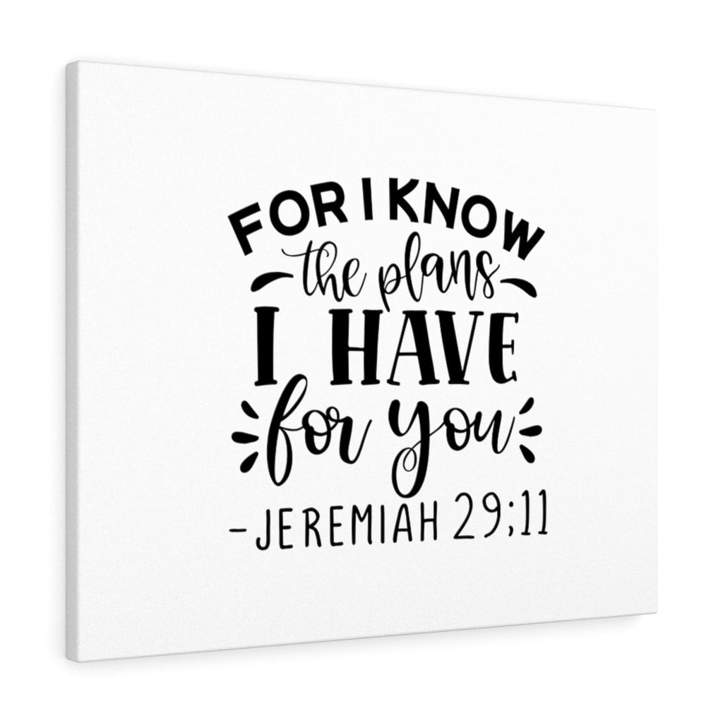 Scripture Walls Jeremiah 29:11 The Plans I Have Bible Verse Canvas ...