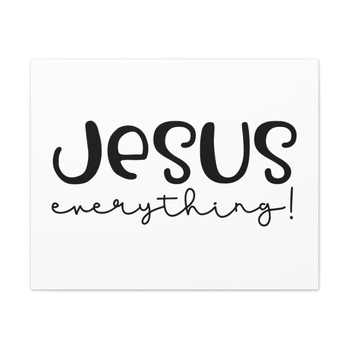 Scripture Walls Jesus Everything Colossians 3:11 Christian Wall Art ...