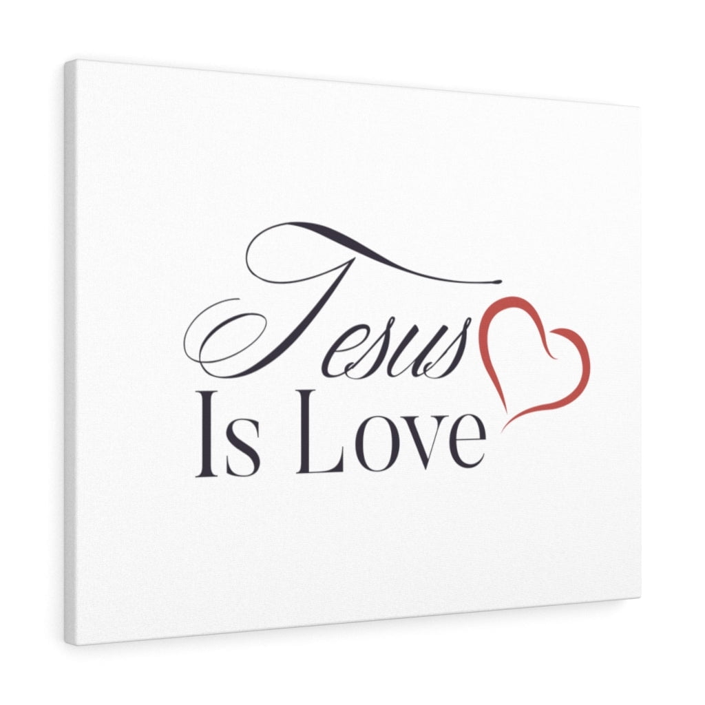 Scripture Walls Jesus Is Love Bible Verse Canvas Christian Wall Art ...