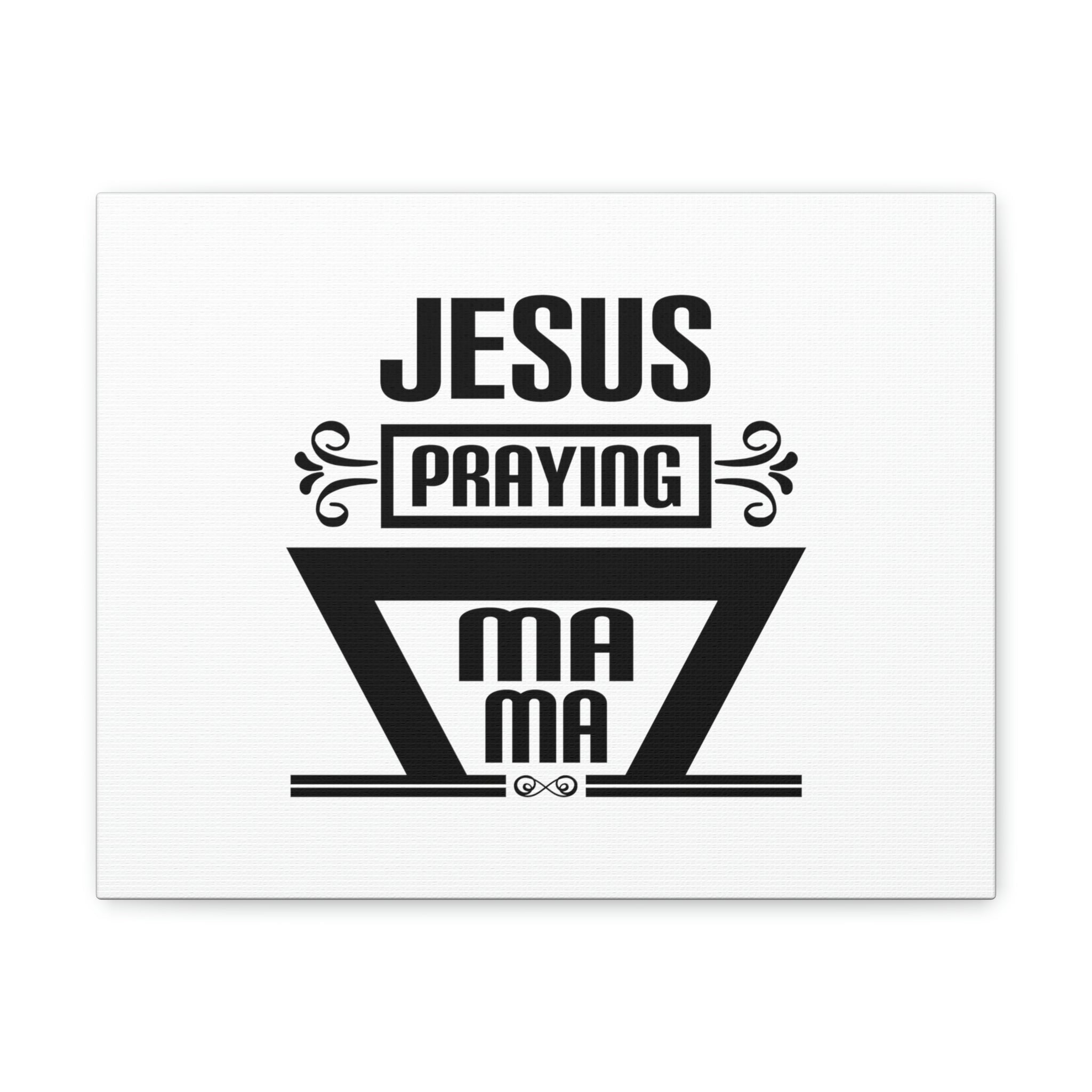 Scripture Walls Jesus Praying Luke 2:51 White Christian Wall Art Bible ...