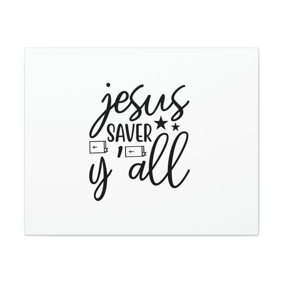 Scripture Walls John 3:16 Jesus Save All Bible Verse Canvas Christian ...