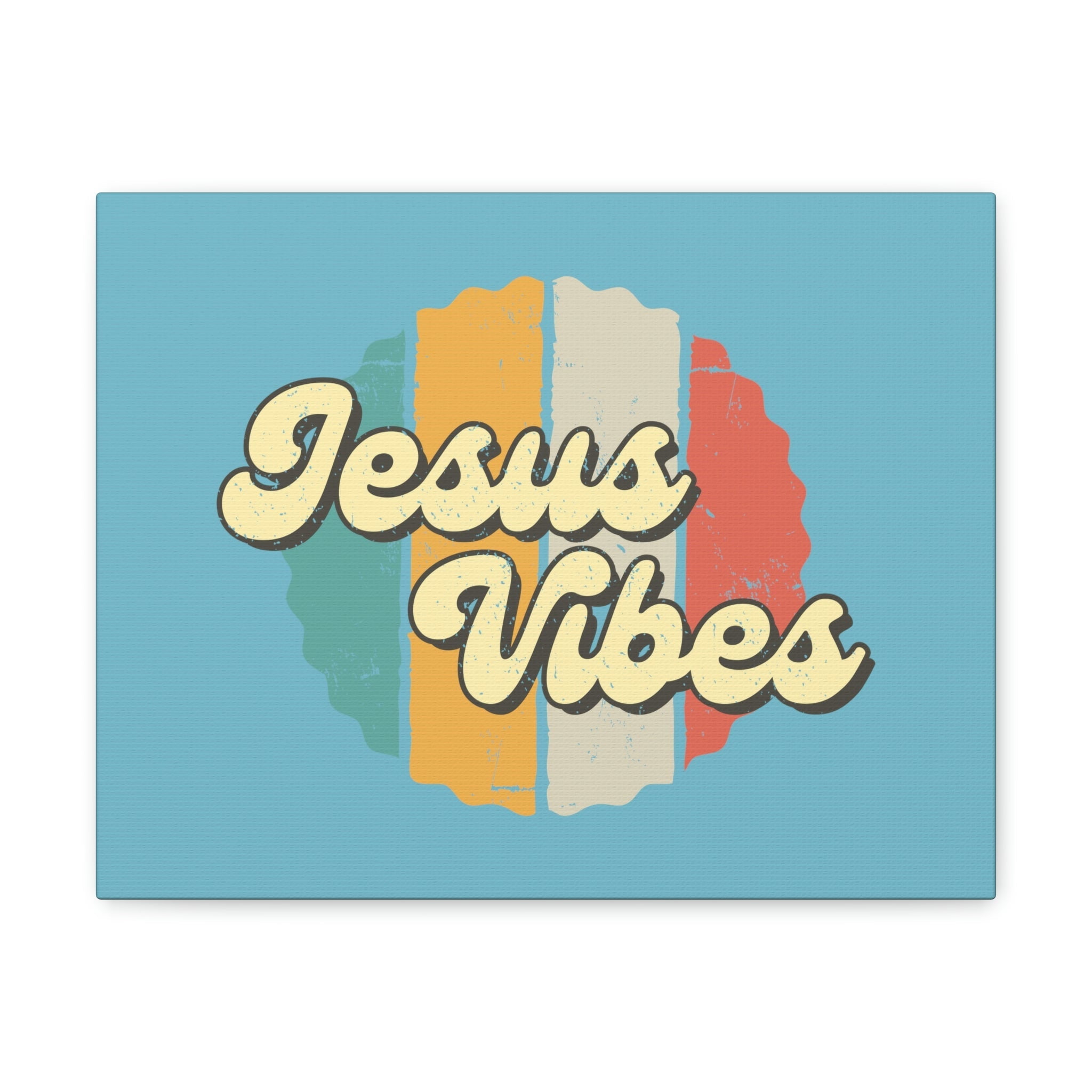 Scripture Walls John 1:14 Jesus Vibes Old Theme Bible Verse Canvas ...