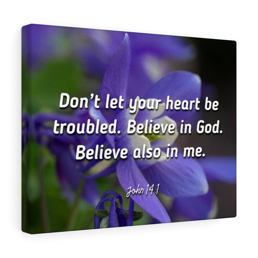 Scripture Walls John 14:1 Believe In God Believe Also In Me Bible Verse ...