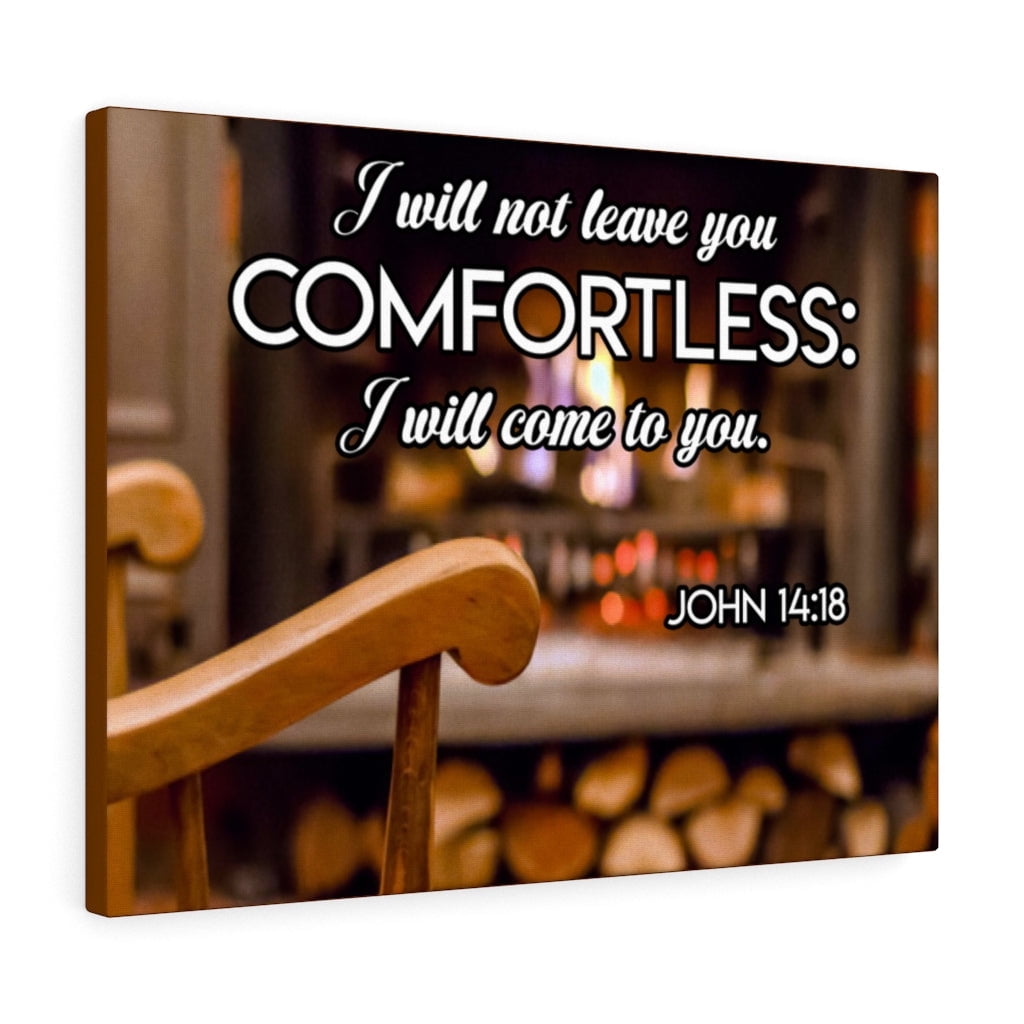 Scripture Walls John 14:18 Comforter Bible Verse Canvas Christian Wall ...