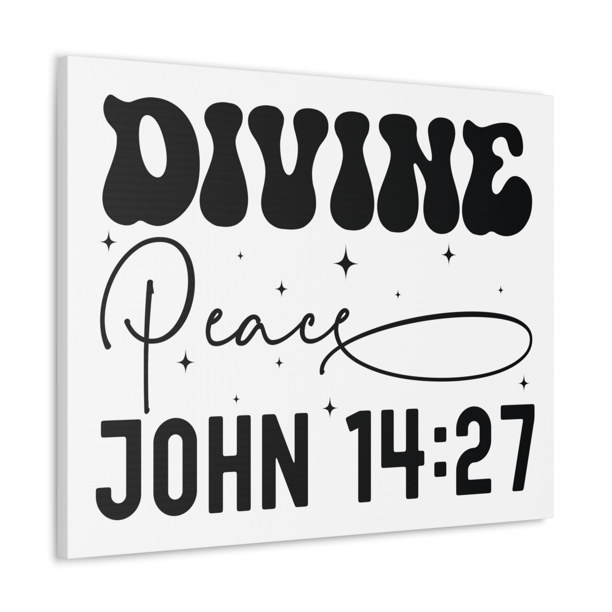 Scripture Walls John 14:27 Divine Peace Bible Verse Canvas Christian ...