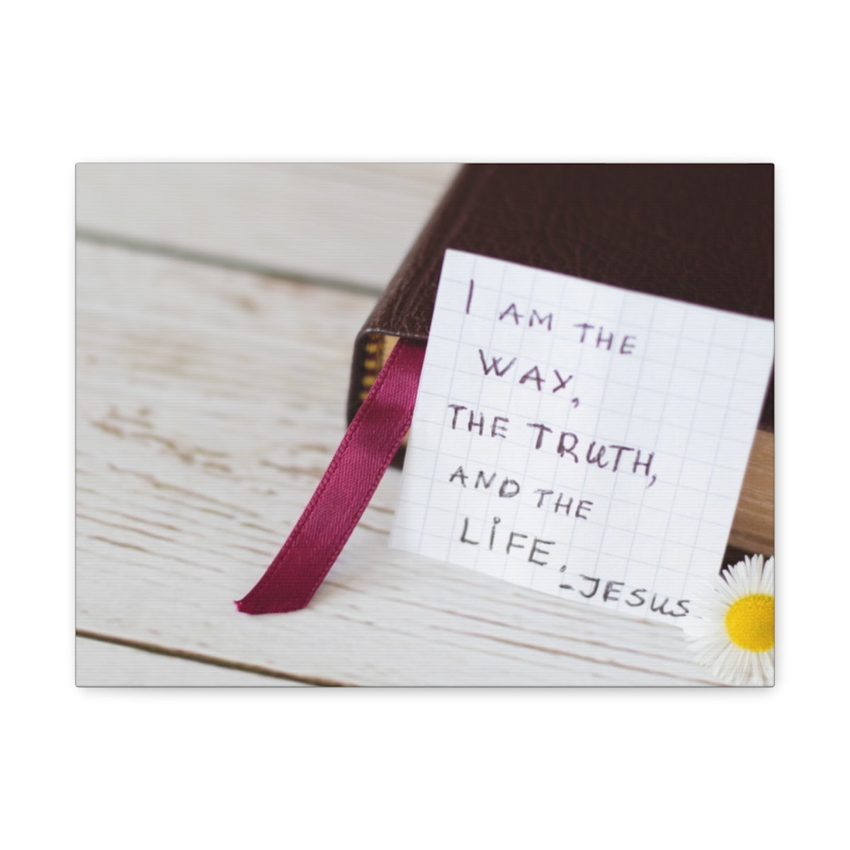 Scripture Walls John 14:6 I Am The Way Bible Verse Canvas Christian ...