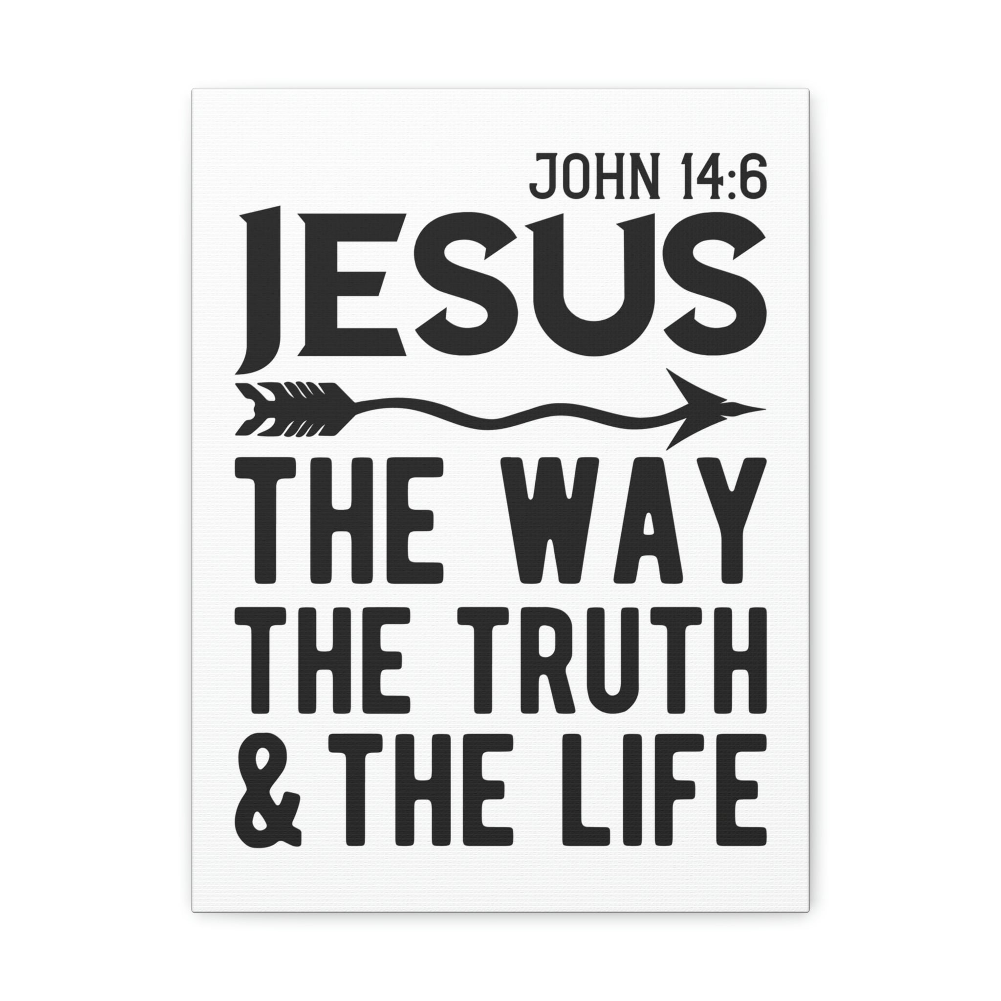 Scripture Walls John 14:6 Jesus The Way The Truth And The Life Bold ...